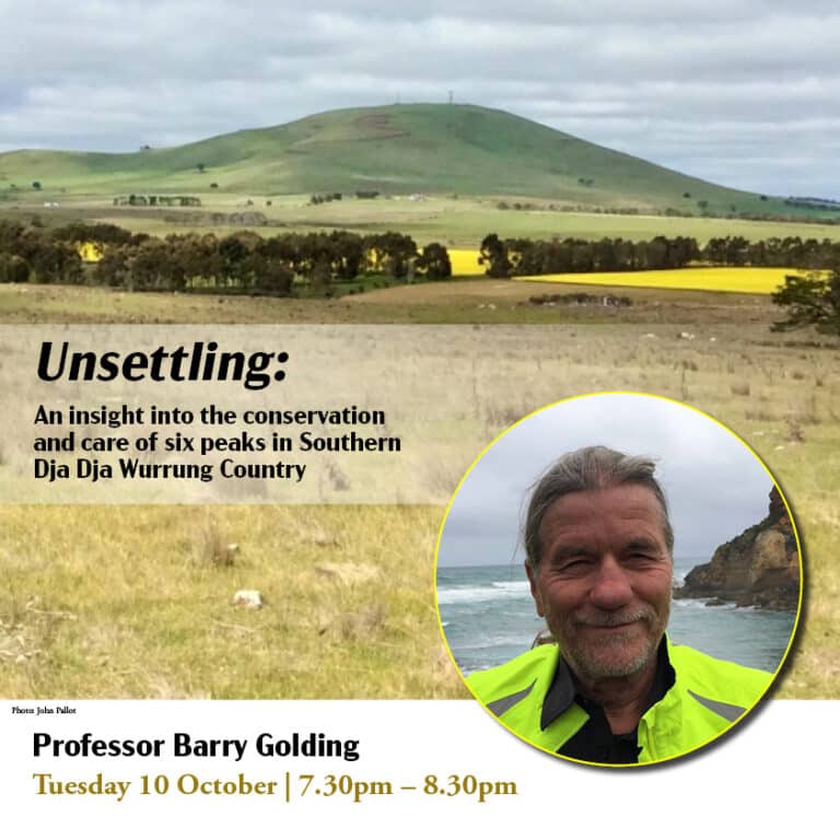Unsettling: An insight into landscape change from Barry Golding ...